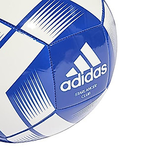 adidas Unisex-Adult Starlancer Club Ball, Team Royal Blue/White, 5