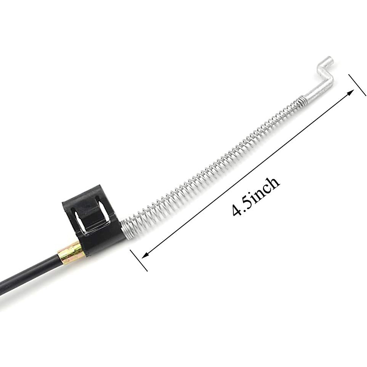 TOVOT 2PCS 38.5" D-Ring Release Handle Pull Recliner Cable Replacements Release Pull Cables for Sofa Chair