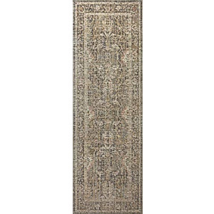 Loloi Chris Loves Julia x Rosemarie Collection ROE-01 Area Rug 7'-10" x 10' Sage/Blush Rectangular