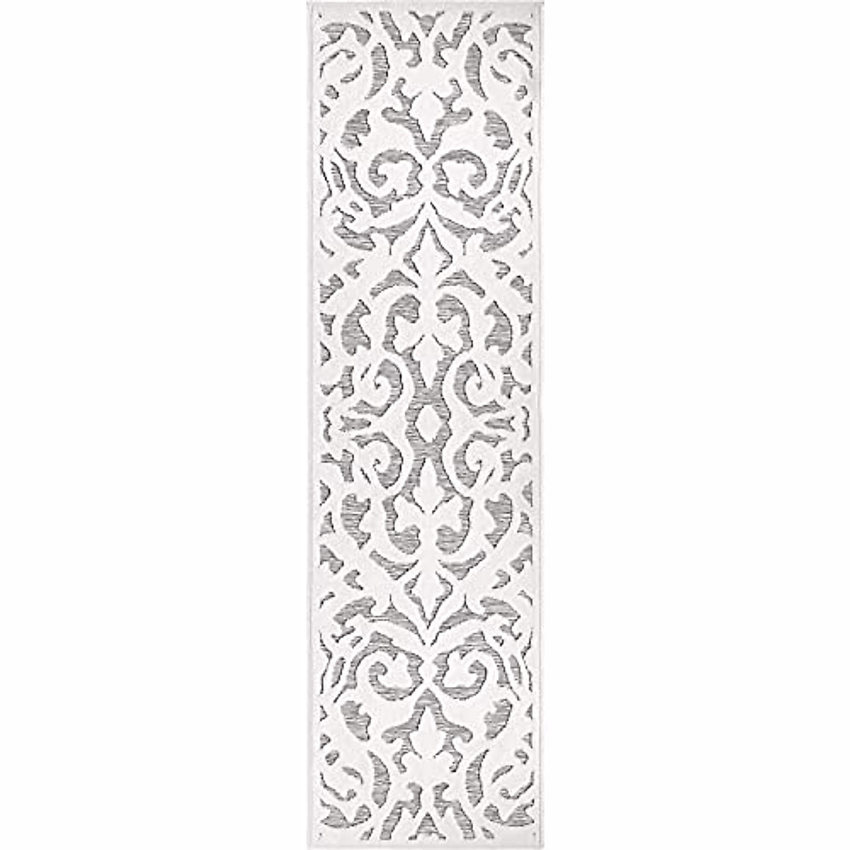 Orian Ladybird Runner, 1'11" x 8', Light Grey