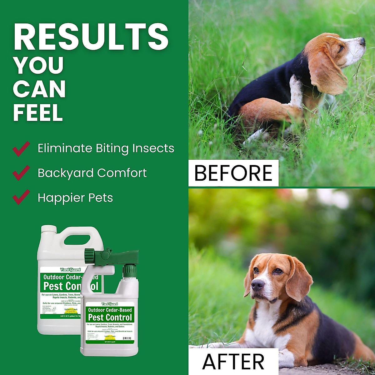 Nature's Lawn & Garden - Yard Guard - Natural Outdoor Insect Control - Gallon