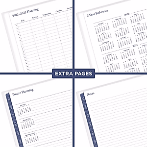 Cambridge 2022-2023 Planner, Weekly & Monthly Academic, 8-1/2" x 11", Large, Joyful Floral (1619-905A)