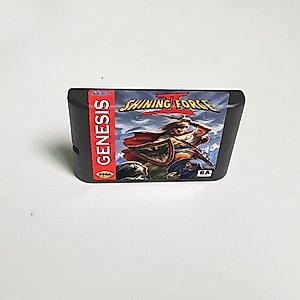 Lksya Shining Force II - 16 Bit MD Game Card for Sega Megadrive Genesis Video Game Console Cartridge (NTSC-U Battery Save)