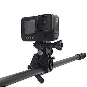 vgsion Sportsman Gun/Rod/Bow Mount for GoPro Hero 11, Hero 10, Hero 9, Hero8, Insta360 One RS, Action Cameras