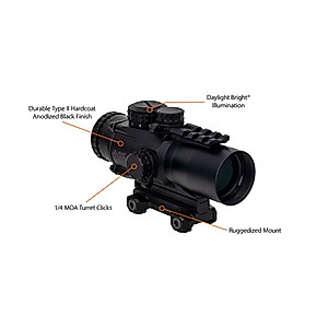 Primary Arms SLX 3x32mm Gen III Prism Scope - ACSS-300BLK/7.62x39 Reticle