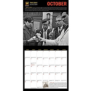 2023 History Channel This Day in History Wall Calendar: 365 Remarkable People, Extraordinary Events and Fascinating Facts (Hanging Monthly Photography Calendar & Gift)