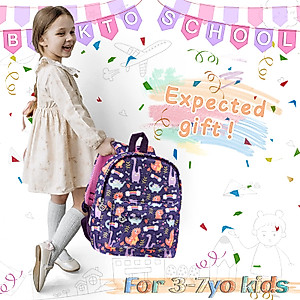 Kids Backpacks for Boys and Girls12.6 Inch, Bergmoer Toddler Backpack Ideal for Preschool Kindergarten Elementary School Travel Backpacks, Cute Lightweight Water ResistantKids Backpacks for Girls Boys