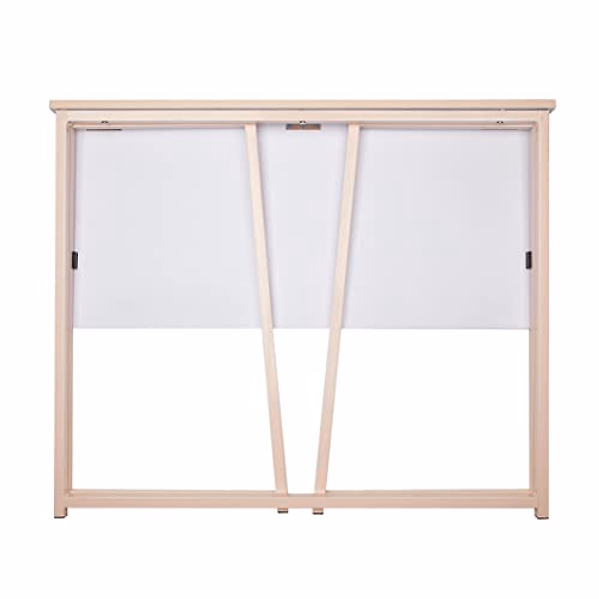 Urban Shop Folding Computer Desk-No Tools Assembly, White/Pink