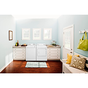 Kenmore Gas Dryer with Wrinkle Guard and Auto Dry Gas Laundry Drying Machine, 6.5 cu. Ft. Capacity White