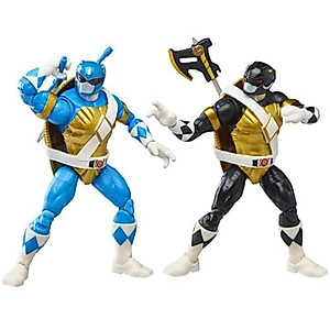 Power Rangers X TMNT Foot Soldier and Red Ranger Figures