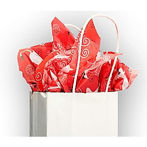 K-Kraft Christmas Designs Tissue Paper (Vintage Kraft Tissue, 102 Sheet Pack)