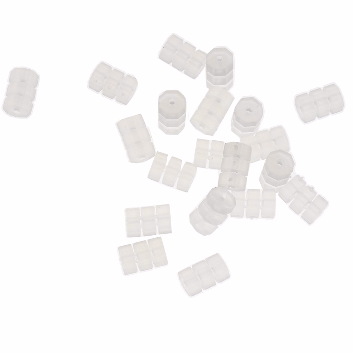 Fenteer 20pcs Bicycle Cable Donuts O-Rings Brake Cable Donut Bike Repair Tool 10mm Suitable for Bicycles Mountain