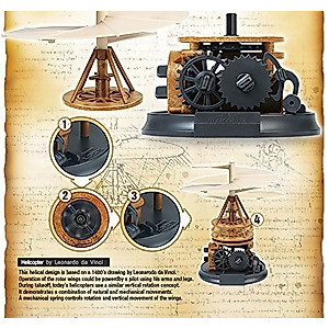 Academy Da Vinci Machines Series Helicopter - #18159 by Academy Models