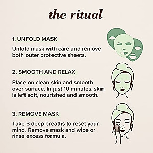 Burt's Bees Brightening Biocellulose Gel Face Mask, Mandarin