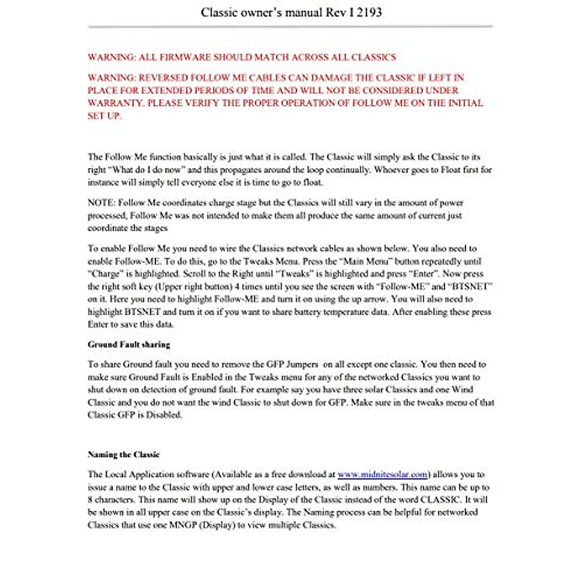 MidNite Solar CLASSIC 150 MPPT Charge Controller