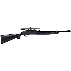 Crosman CLGY1000KT Legacy Variable Pump .177-Caliber Pellet/BB Air Rifle With Scope