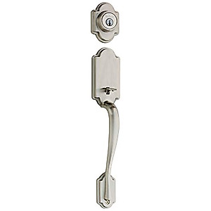 Kwikset 800ANLIP-15SV1 Arlington Handleset Exterior, Satin Nickel