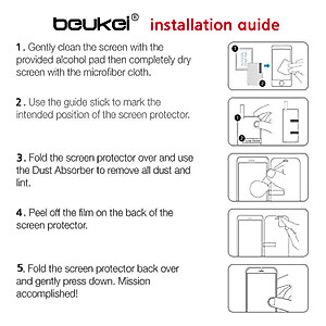 beukei (3 Pack) Compatible for OnePlus Nord N20 5G Screen Protector Tempered Glass,Touch Sensitive,Case Friendly, 9H Hardness