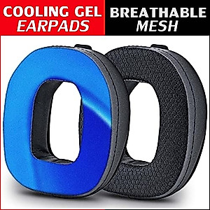 A40 tr Cooling Gel Ear Cushion Earpads Compatible with Astro A40 TR Headset - with Headband I Breathable Mesh by DIMOST