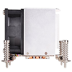 SilverStone Technology AR09-115XS 2U Rackmount Server/Small Form Factor Intel CPU Cooler with Screw Bracket, SST-AR09-115XS, TAA Compliant