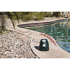 Cleanrth TSBR620 Super Advanced Sonic/Ultrasonic Bird Repeller w/Triple Scan Technology