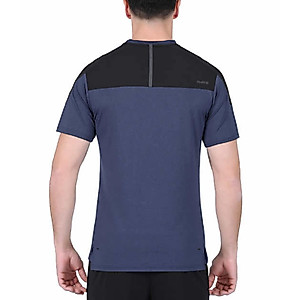 Spyder Active Men's Short Sleeve Tee (as1, Alpha, s, Regular, Regular, Large) Blue