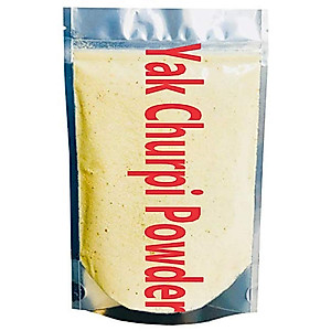 Snow Hill Yak Milk Dry Cheese Dog Chews Powder Best for Small Pups Senior Dog & Cats - Mix Powder on All Types of Pet Foods to Make Yaky Cheese Flavor - Encourage to Finish Their Food Fast