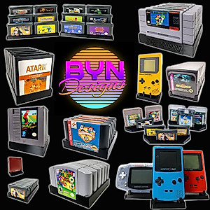 Stepped 6 Game Gameboy Cartridge Display