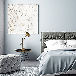 Globe Electric 52098 Pratt 20" Desk/Table Lamp, Matte Brass Finish, Adjustable Height, Balance Arm, in-Line Rocker On/Off Switch