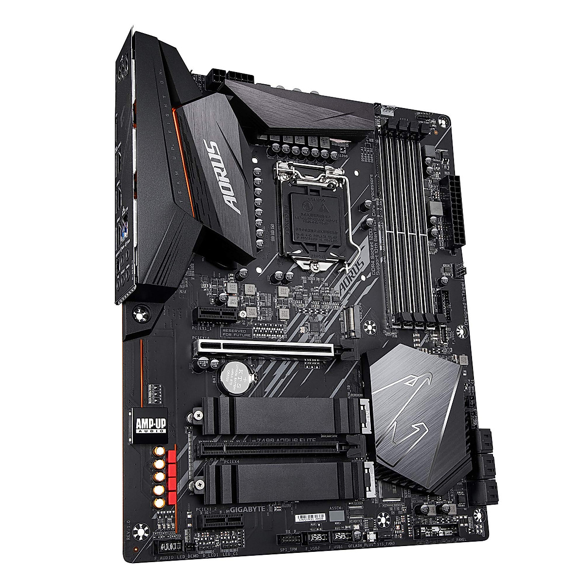 GIGABYTE Z490 AORUS Elite (Intel LGA1200/Z490/ATX/2xM.2/Realtek ALC1200/SATA 6Gb/s/USB 3.2 Gen 2/2.5 GbE LAN/RGB Fusion/Gaming Motherboard)