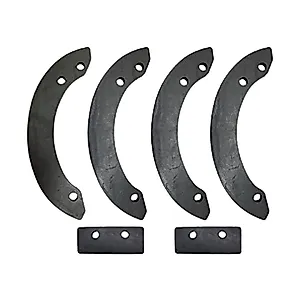 Gpartsden 06720-V10-030 Snowblower Auger Rubber Paddle Kits for Honda HS520 HS720 Snow Blower