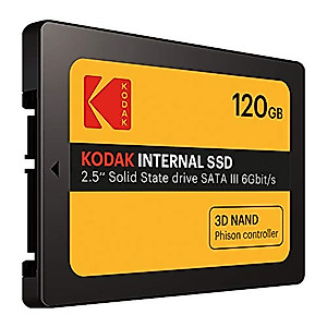 KODAK Internal SSD X150, Yellow, 120GB