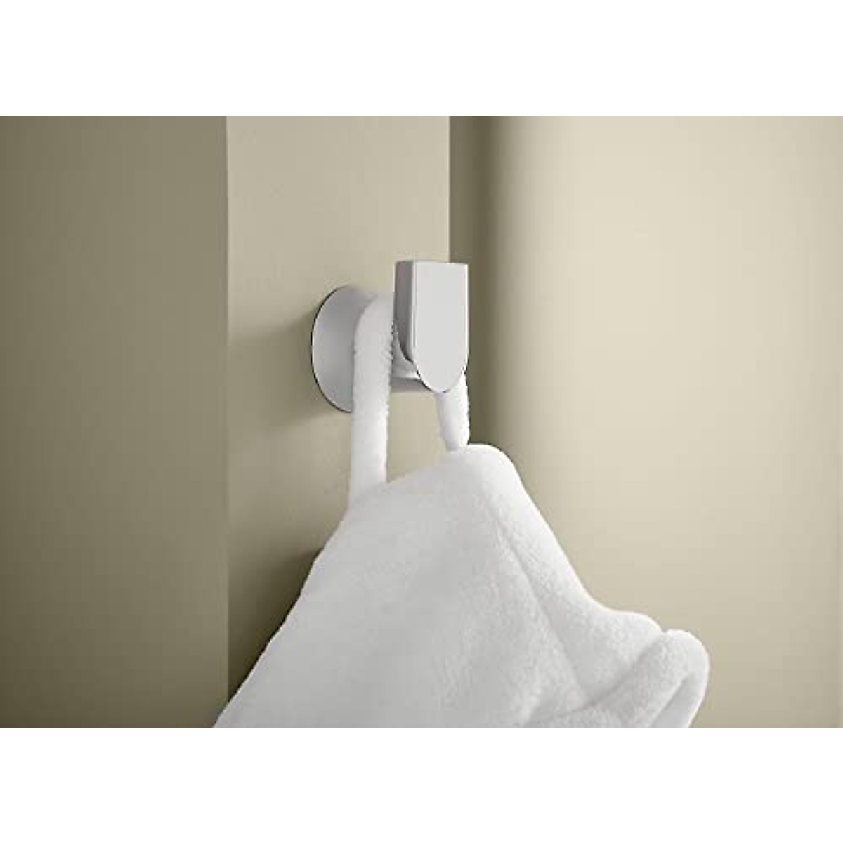 Moen BH3803CH Genta LX Modern Single Robe Hook, Chrome