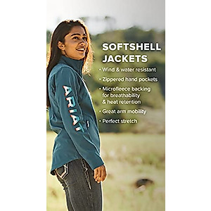 Ariat Female Classic Team Softshell Brand Jacket Mex Black X-Large