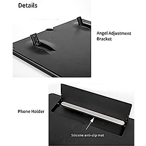 12”3D Screen HD Magnifier for Cell Phone - Smartphone Screen Magnifier for Gaming Movies Videos and Kids Studying Foldable Phone Stand Holder with Screen Amplifier - Compatible with All Smartphones