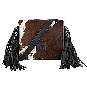 STS Ranchwear Cowhide Miss Kitty Crossbody Cowhide/Black One Size