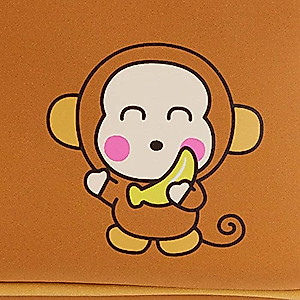 Loungefly Sanrio Monkichi Cosplay Womens Double Strap Shoulder Bag Purse