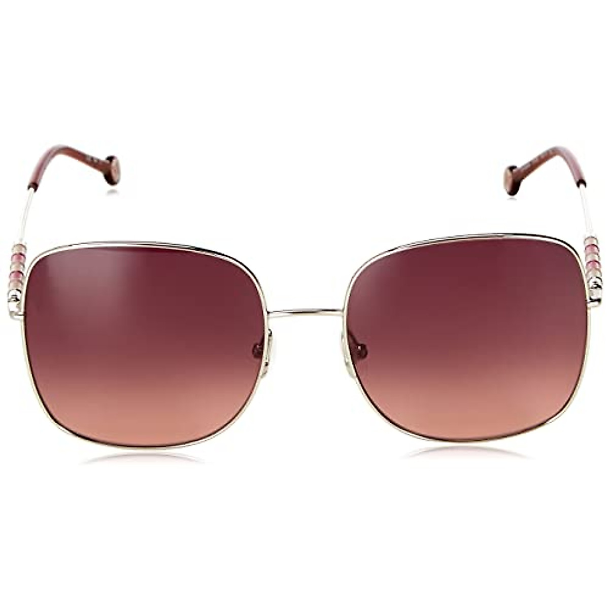 Carolina Herrera Burgundy Shaded Square Ladies Sunglasses CH 0035/S 03YG/3X 59