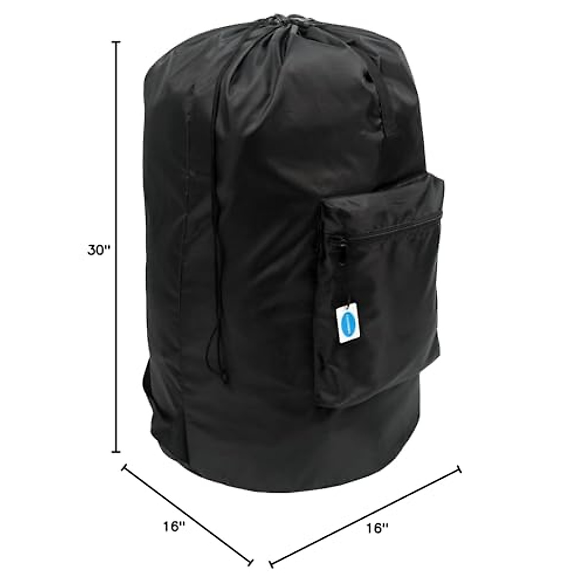 Casaphoria Extra Large Laundry Bag Backpack for College Students, Drawstring Closure Heavy Duty Laundry Backpack,Travel Laundry Bags Backpack xl for Dirty Clothes&Luggage&Organizing