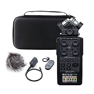 WAIYUCN Hard EVA Carrying Case for Zoom H6 Portable Studio Handy Recorder Case.