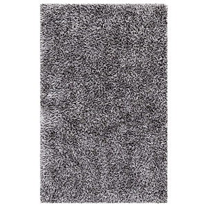 SAFAVIEH New Orleans Shag Collection Accent Rug - 3' x 5', Grey & Grey, Handmade, 1.6-inch Thick Ideal for High Traffic Areas in Entryway, Living Room, Bedroom (SG531-8080)