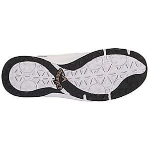 Callaway Women's Coronado v2 SL Golf Shoe, White/Gold, 7.5