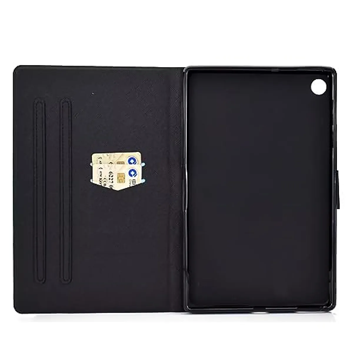 Compatible with/Replacement for Tablet PC Samsung Galaxy Tab A8 10.5 inch 2021 SM-X200/X205/X207 PU Leather Flip Cover Stand Wallet Case XXDY2(4)