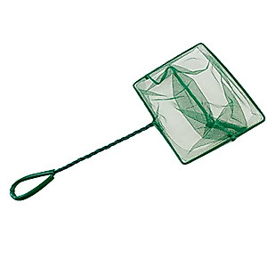 AQUANEAT 8 Inch Fish Tank Net, Fish Net Aquarium, Aquarium Net with 10.5 Inch Handle