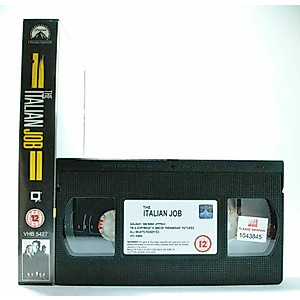 The Italian Job: Action (2003) - Large Box - Charlize Theron/Edward Norton - VHS