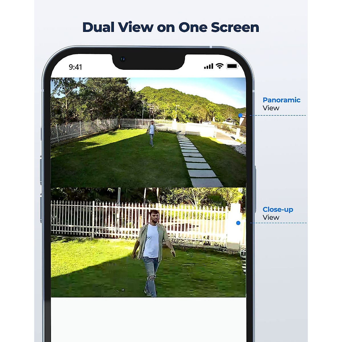 REOLINK 4K PTZ Security Cameras System, IP PoE Outdoor Cameras, 2X Trackmix PoE with 6X Hybrid Zoom, Auto Tracking, Human/Vehicle/Pet Detection Bundle 1x RLN8-410 NVR with Built-in 2TB HDD