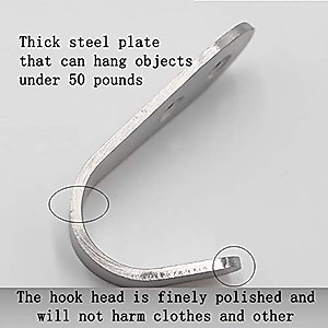 MANMILAI Wall Hooks Heavy Duty Mounted Standard Coat Hooks for Wall Hooks for Hanging Shelf with Hooks