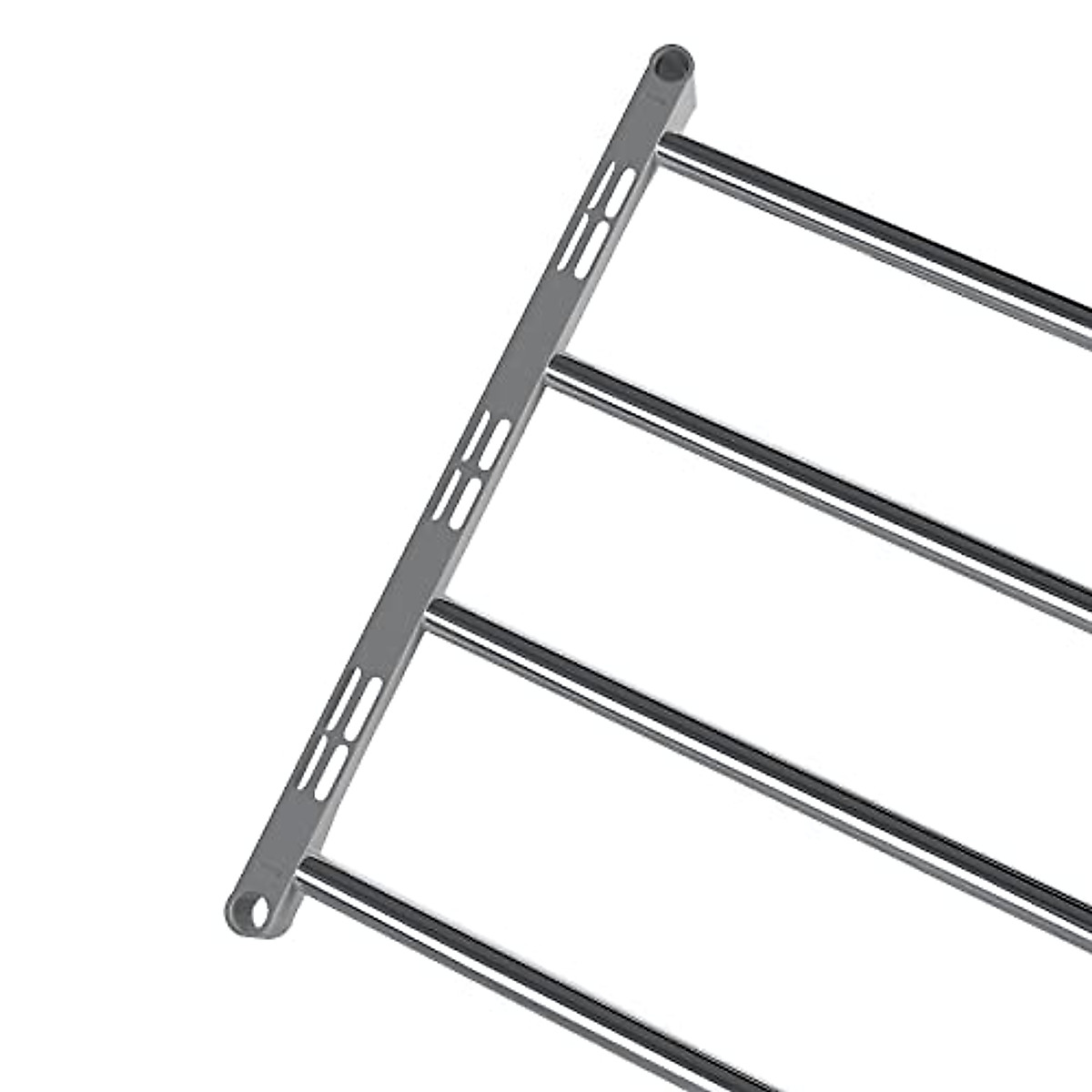 ACCSTORE Cube Storage, 9 Cubes Closet Storage Shelf,DIY Wall Cabinet Bookshelf Plastic Square Storage Rack, Suitable for Bedroom, Living Room, Office,Kitchen, Warehouse (Grey)