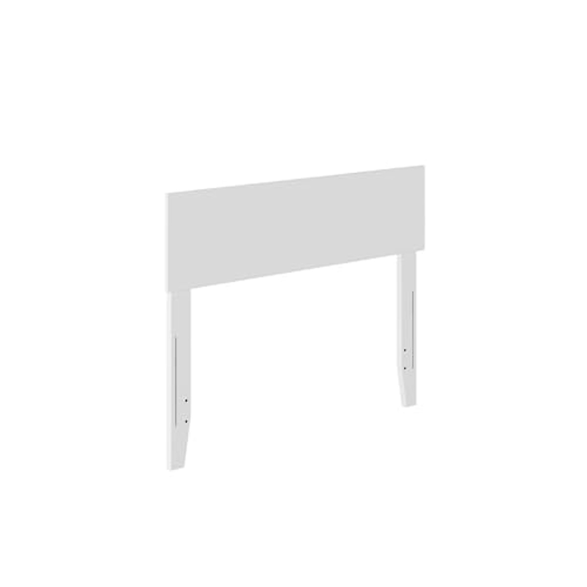 AFI Orlando Twin Size Headboard with Attachable Charger in White