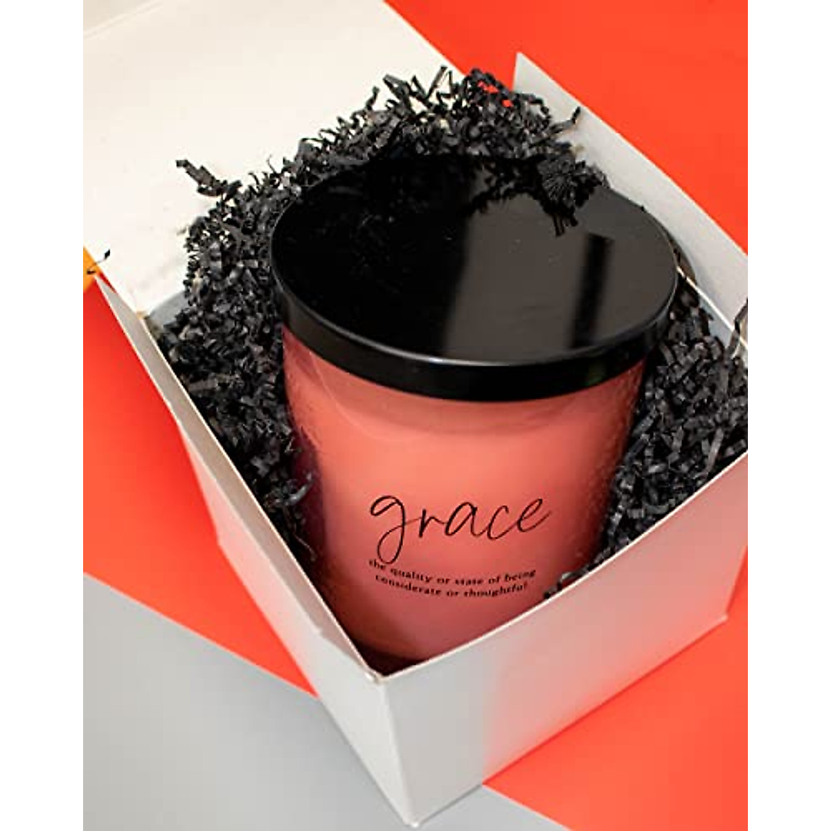 MagicWater Supply Soft & Thin Cut Crinkle Paper Shred Filler (1/2 LB) for Gift Wrapping & Basket Filling - Black